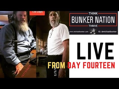 LIVE from Day 14 of the Off-Grid Challenge | Michael Bunker