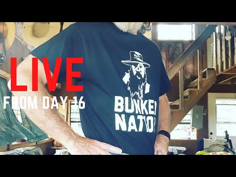 LIVE from Day 16 of the Off-Grid Challenge | Michael Bunker
